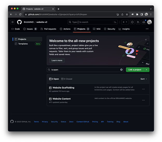 tasks | BrickMMO Task Instructions